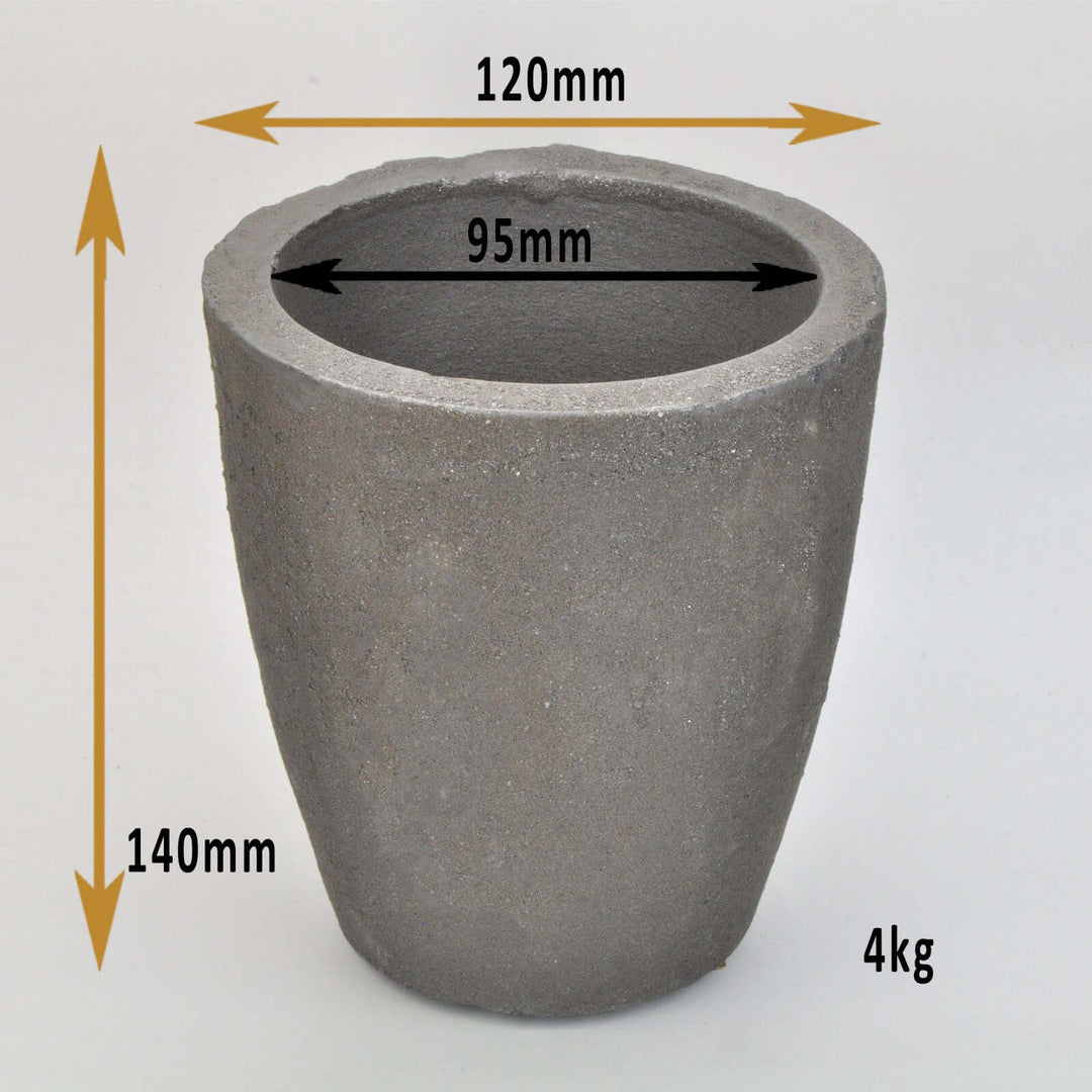 Clay-Graphite Foundry Crucibles